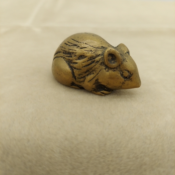 Vintage | Accents | Vintage Brass Mouse | Poshmark